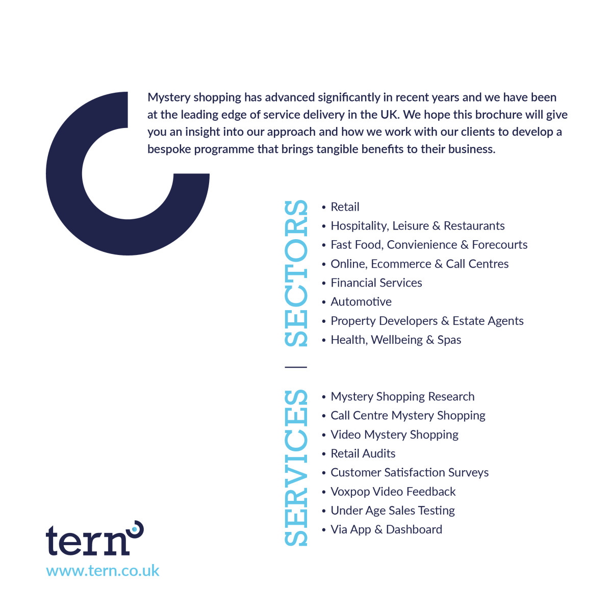 Brochure - Tern Consultancy Ltd